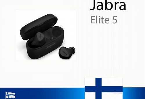Наушники Jabra Elite 5 титановый черный