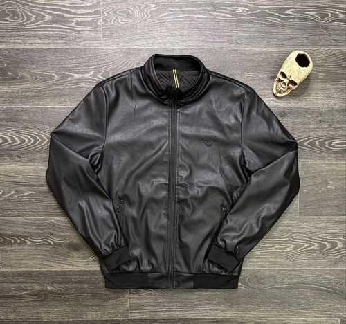 Куртка Armani эко кожа