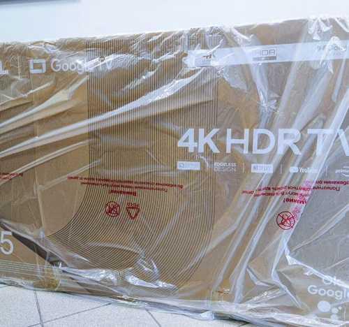 Новый 4K SMART TV Android 55" 140см TCL HDR Гарант