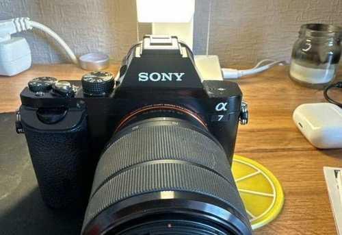 Беззеркальный фотоаппарат sony alpha 7
