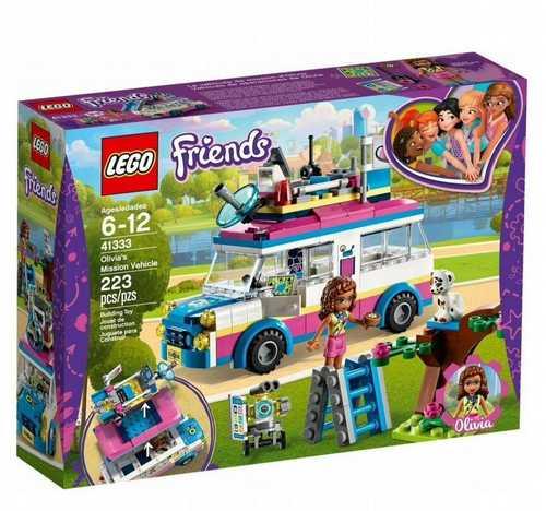 Lego Friends 41333 "лабораторияоливии" Оригинал