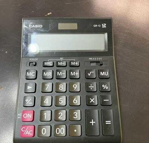 Калькулятор Casio большой