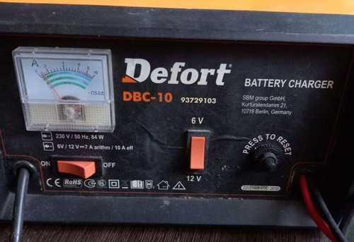 Зарядное устройство defort DBC-10