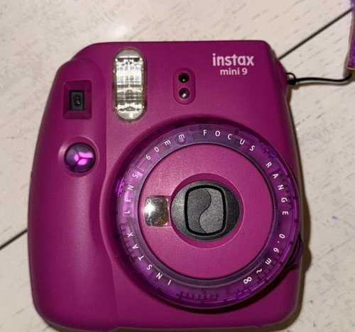 Instax mini 9 фотоаппарат моментальной печати