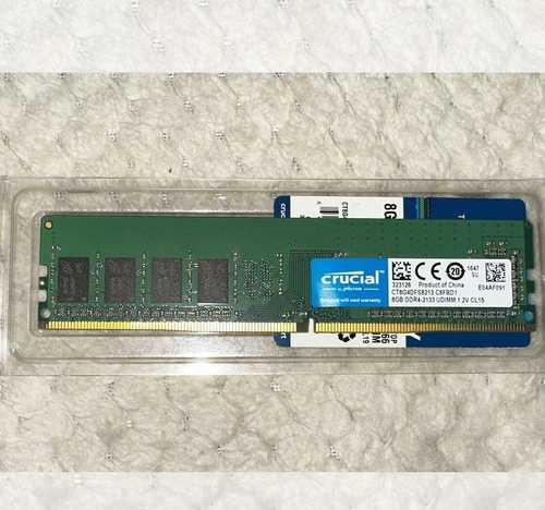 Оперативная память Crucial 8Gb DDR4-2133