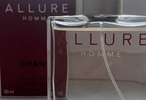 Туалетная вода chanel allure home мужской