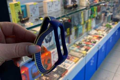 Нейлоновый ремешок mi band 5