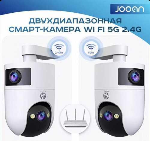 Камера видеонаблюдения jooan W8