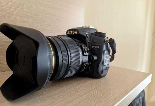 Зеркальный фотоаппарат Nikon D7000 + Sigma 17-50