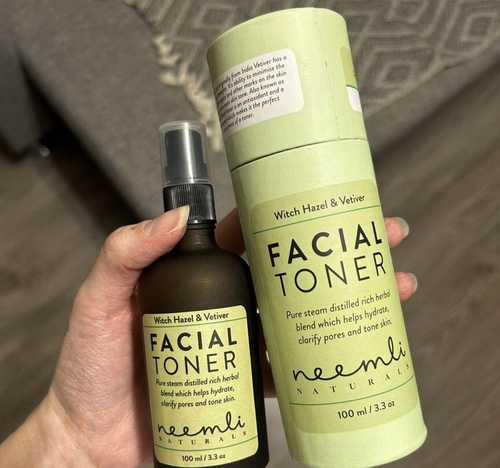 Спрей тоник для лица очищающий Neemli Naturals