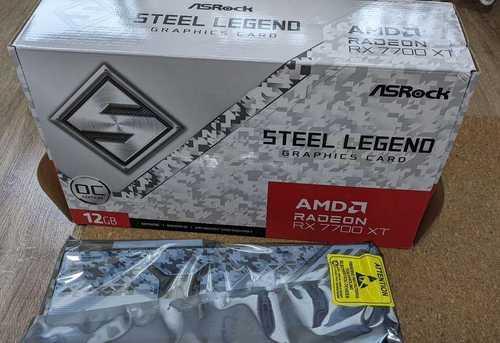 Amd asrock rx7700xt steel series 12gb