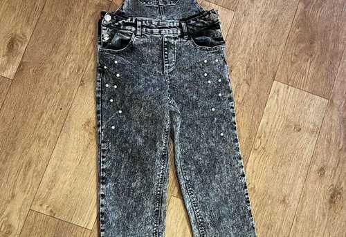 Комбинезон джинсовый 152 рост