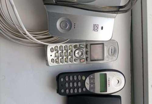 Кнопочные телефоны стационарные, радиотелефон