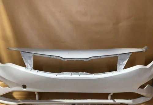 Бампер передний белого цвета Kia Optima 4 2018+