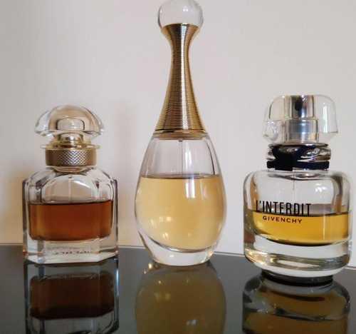 Mon Guerlain. Dior Jador. Givenchy Linterdit