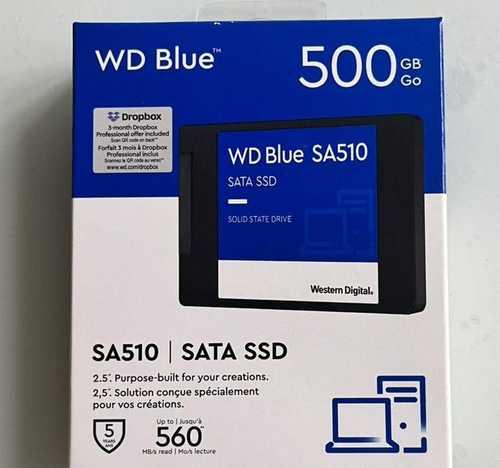 Ssd wd blue 500gb