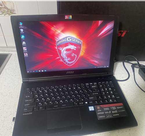 Игровой ноутбук msi GL62