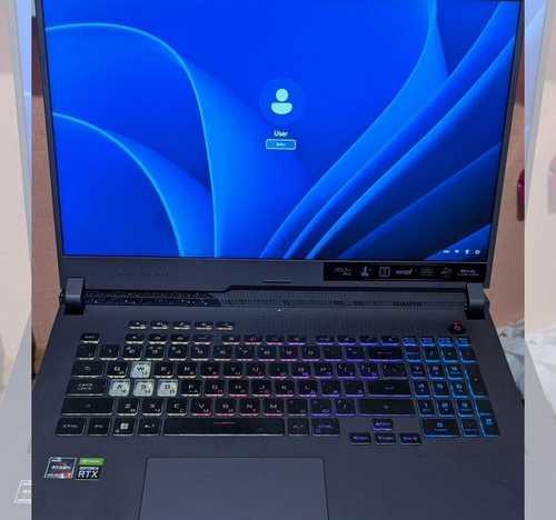 Игровой ноутбук Asus rog strix G713R