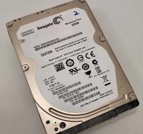 HDD 2,5" 320GB Seagate SATA Жесткий диск ноутбук