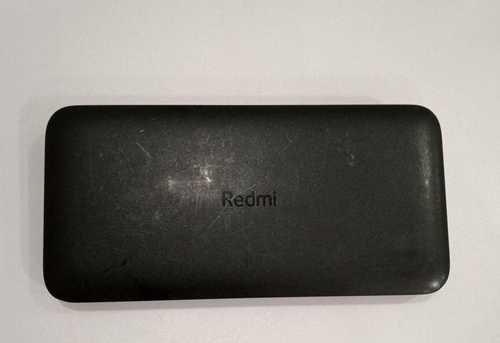 Внешний аккумулятор Xiaomi Redmi Power Bank 10000