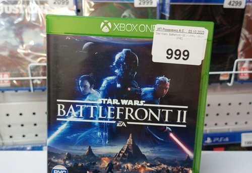 Star Wars: Battlefront II xbox one б/у