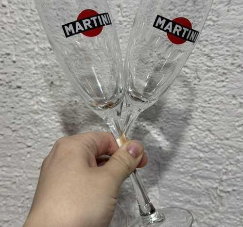 Бокалы для шампанского martini