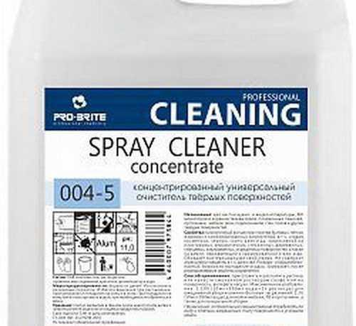 Spray Cleaner Concentrate 5 л. Концентрир. унив. о