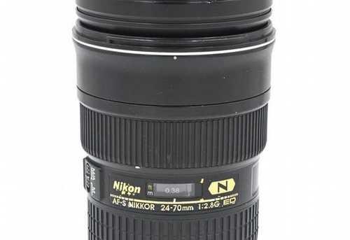 Объектив Nikon AF-S 24-70mm f/2.8G ED состояние 5