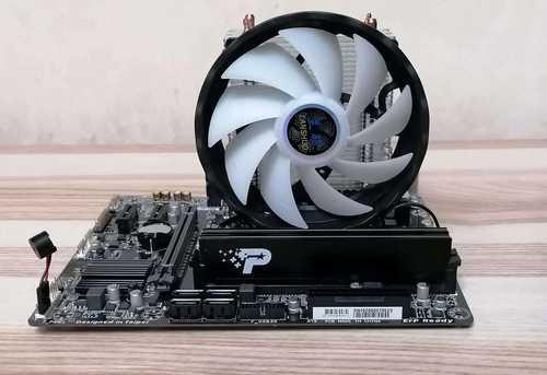 Комплект Intel I5 6400/2х4Gb/GA-H110M-DS2/Cooler