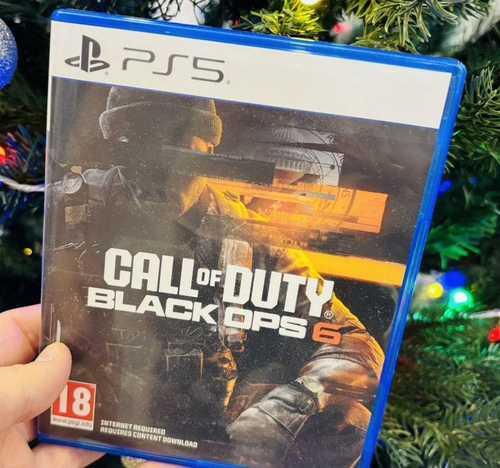 Call of duty black ops 6 ps5 диск