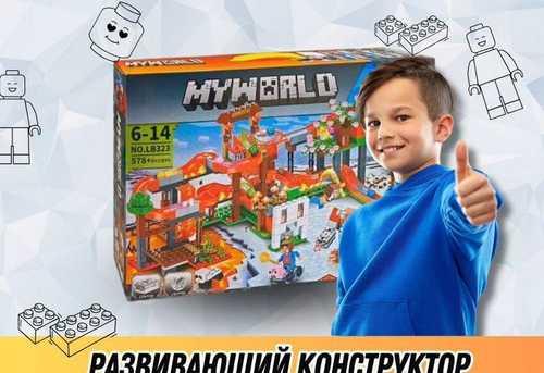 Конструктор lego minecraft Горки