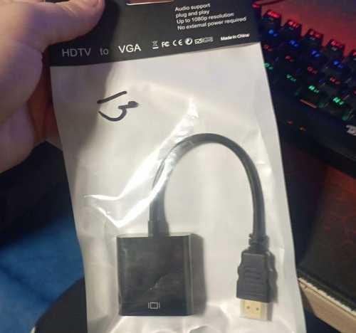 Переходник vga hdmi