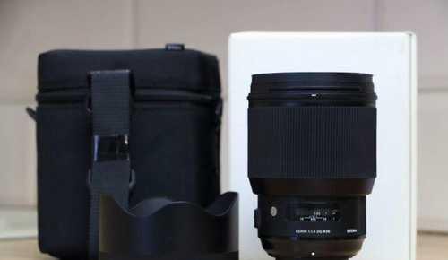 Sigma AF 85mm 1.4 DG HSM Art Nikon