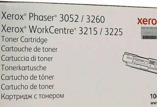 Картридж Xerox Phaser 3052/3260 WC3215/3225 3000ст