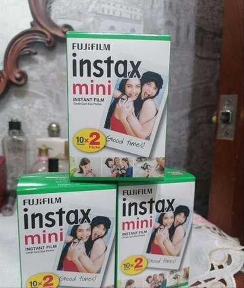 Катриджи для instax mini 8, 9, 11