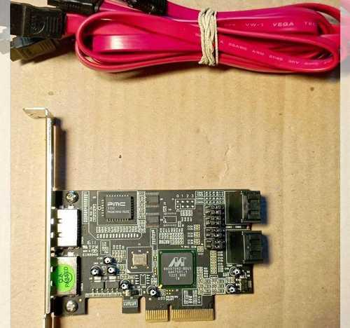 SATA контроллер pci e x4