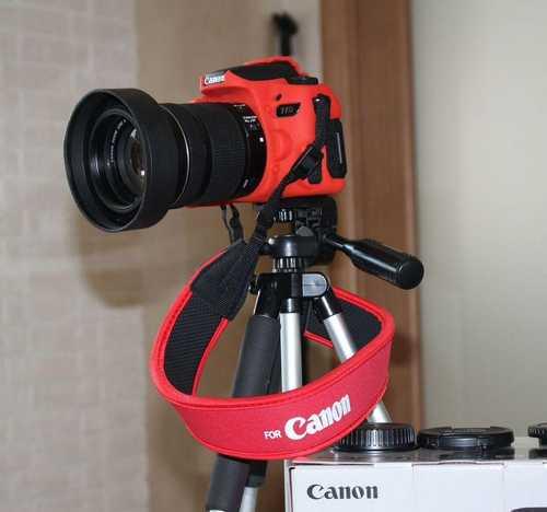 Canon 77D   18-135 IS STM почти новый в коробке