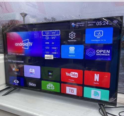 М21) Новый телевизор SMART Samsung panel