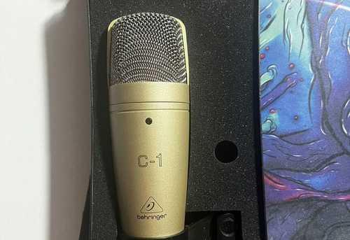 Студийный микрофон behringer C1