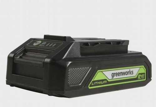 Аккумулятор с USB Greenworks G24USB2, 24V, 2 А.ч