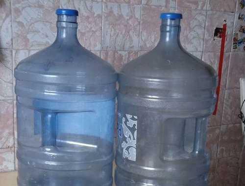 Бутылкы для воды 19 литров пластиковые