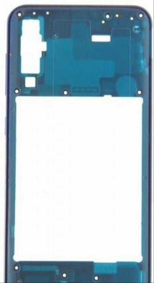 Средняя часть для Samsung A505F A50 (голубой)