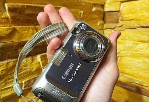 Компактный фотоаппарат Canon Powershot A450