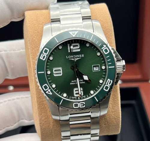 Часы longines hydroconquest green