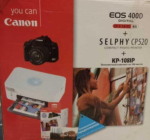 Фотопринтер Canon selphy cp520