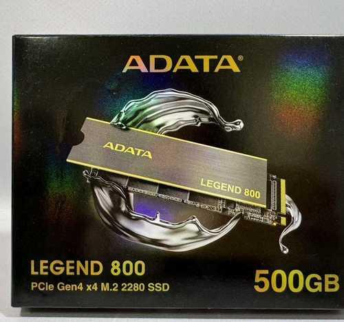 SSD накопитель A-Data Legend 800 aleg-800-500GCS 5