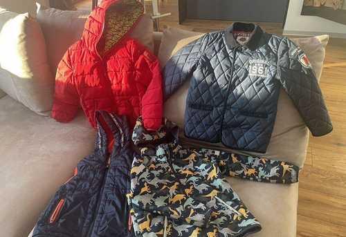 Куртки, Zara, H&M демисезон, весна пакетом 5-6 лет