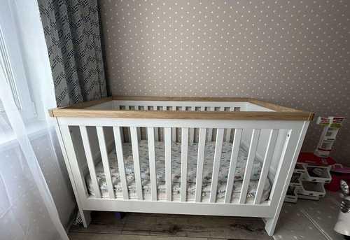 Детская кровать Mothercare Lulworth с матрасом