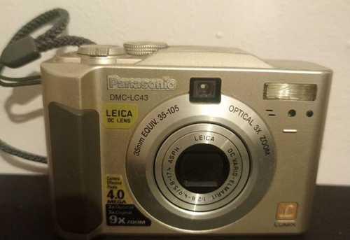 Компактный фотоаппарат Panasonic dmc lc43