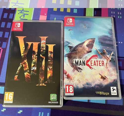 Man eater, xiii nintendo switch картриджи